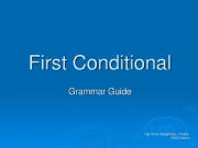 ESL - English PowerPoints: First Conditional