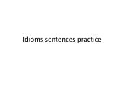 ESL - English PowerPoints: Idioms