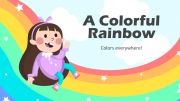 ESL - English PowerPoints: A colourful rainbow!