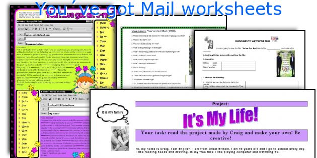 You´ve got Mail worksheets