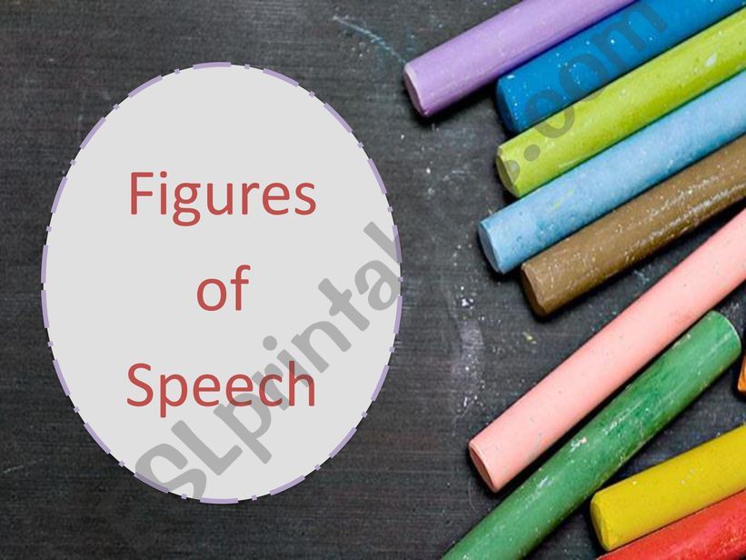 ESL - English PowerPoints: Basic figures of Speech