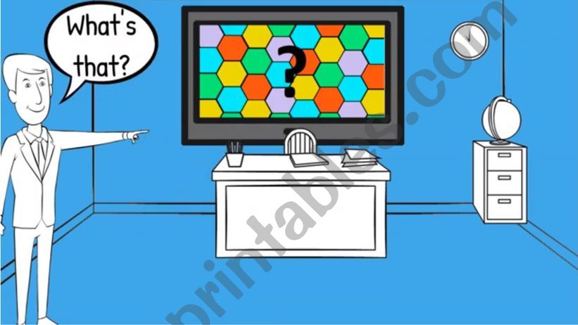 ESL - English PowerPoints: What is it? School objects