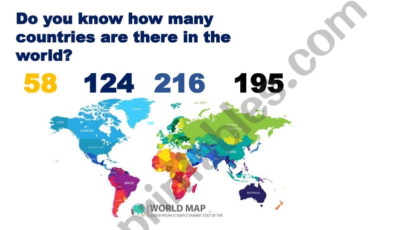ESL - English PowerPoints: Countries