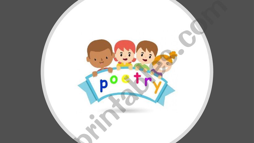 ESL - English PowerPoints: Poetry Powerpoint