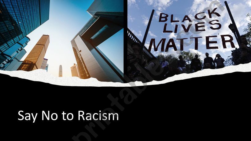 ESL - English PowerPoints: Racism