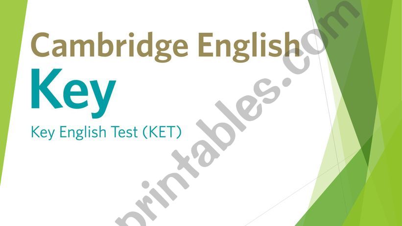ESL - English PowerPoints: First English Lesson