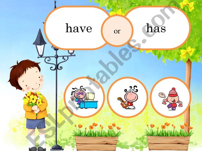 ESL - English PowerPoints: Have / Has