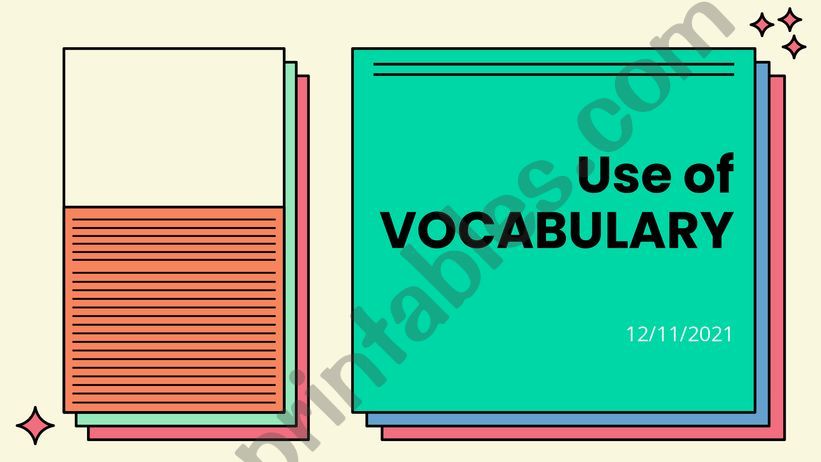 ESL - English PowerPoints: Task Vocabulary