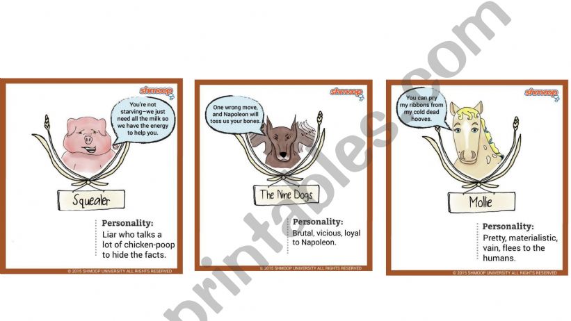 Who Are The Nine Dogs In Animal Farm