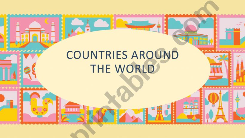 ESL - English PowerPoints: COUNTRIES