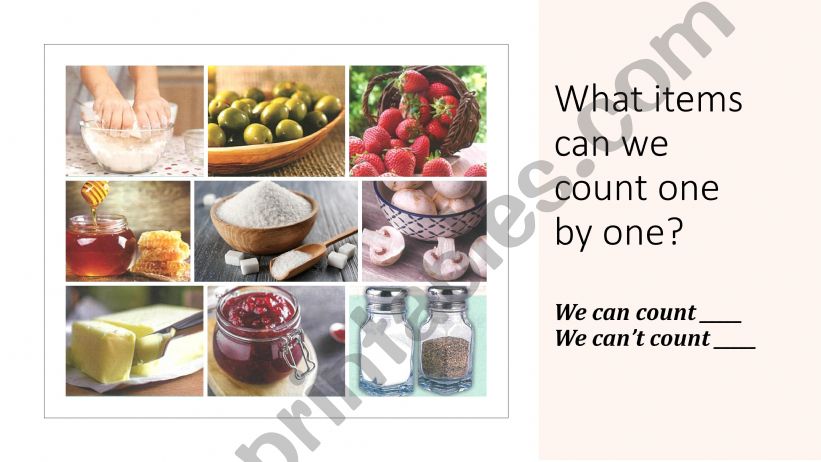 ESL - English PowerPoints: enough - too much - too many