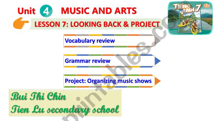 ESL - English PowerPoints: ENGLISH 7 GLOBAL SUCCESS Lesson 7 Looking back