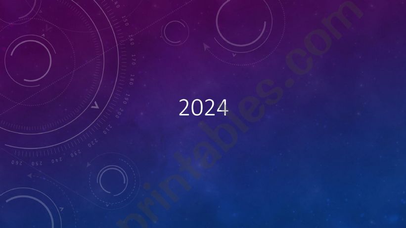 ESL - English PowerPoints: 2024 Resolutions