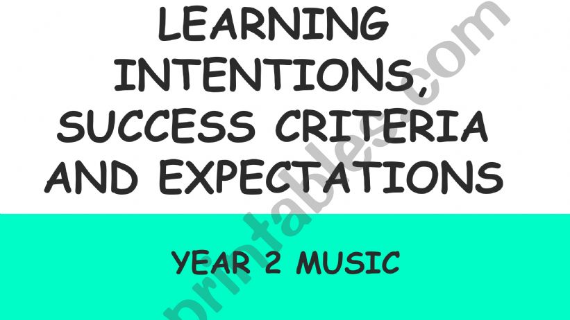 ESL - English PowerPoints: Year 2 Music Body Percussion