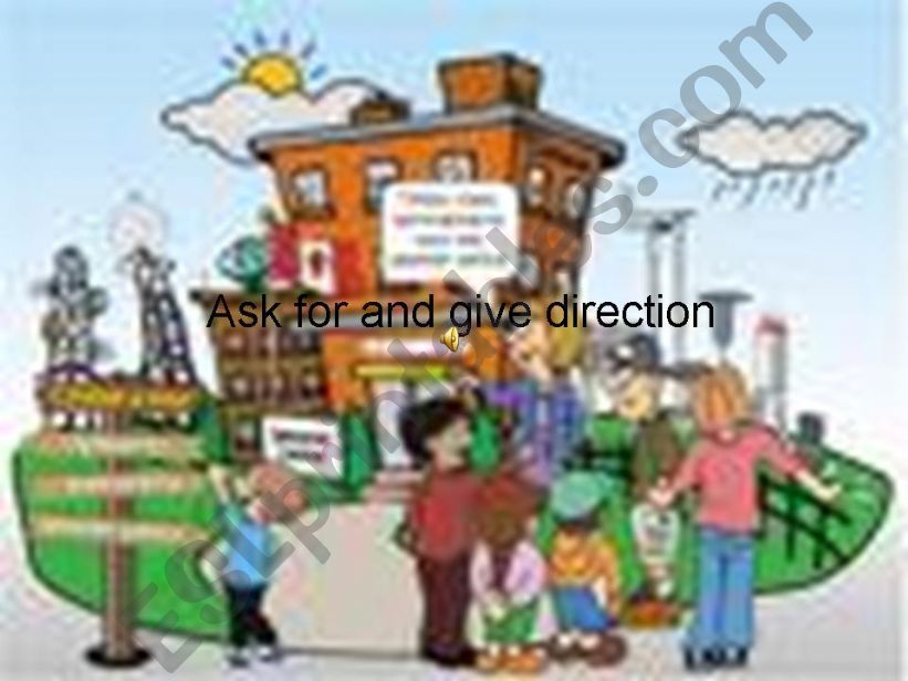 ESL - English PowerPoints: direction
