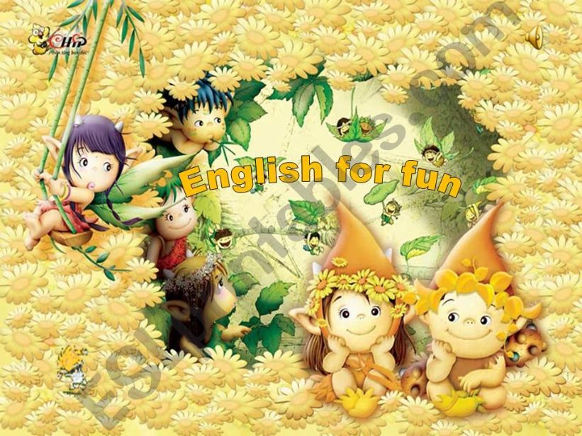 ESL - English PowerPoints: fun english