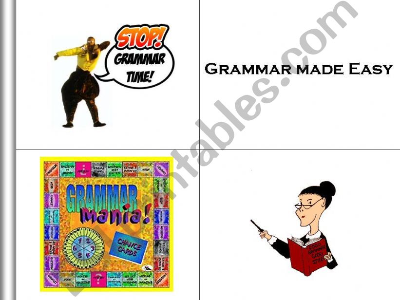 ESL - English PowerPoints: Grammar For All