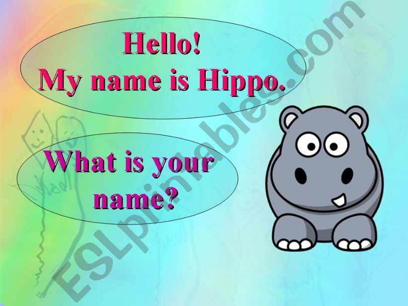 ESL - English PowerPoints: Greetings