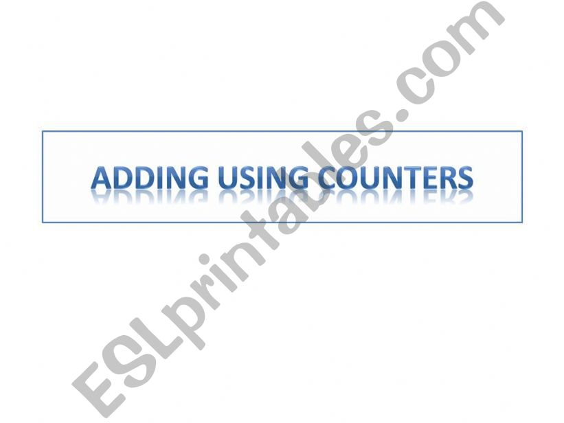 ESL - English PowerPoints: Maths powerpoint for adding concrete items