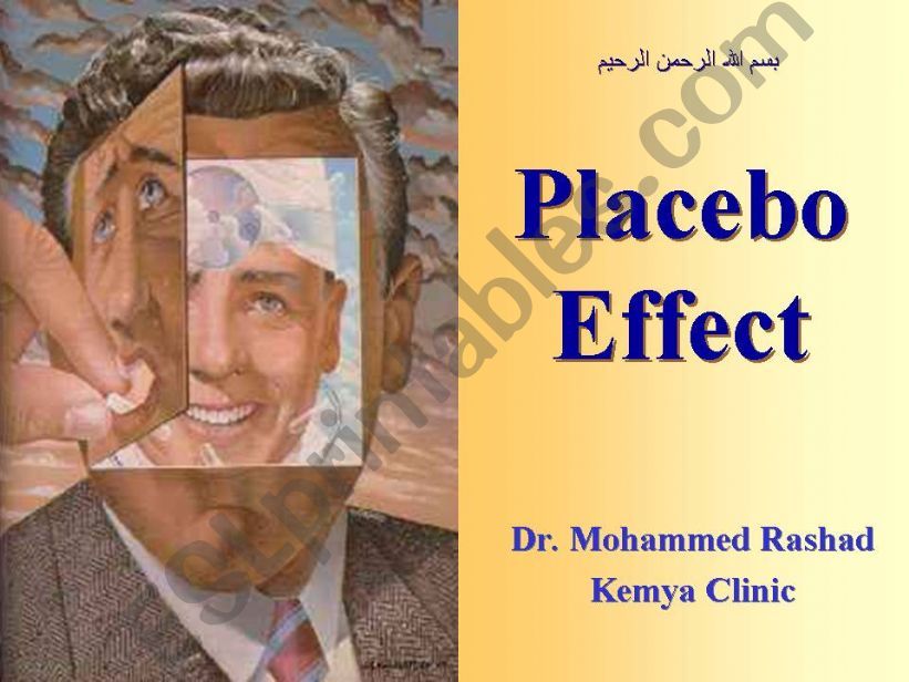 ESL - English PowerPoints: Placebo