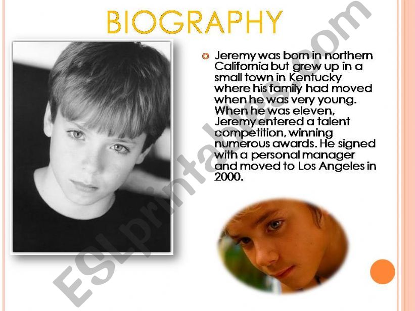 Jeremy Sumpter39s Biography Age Height Body Bio Data