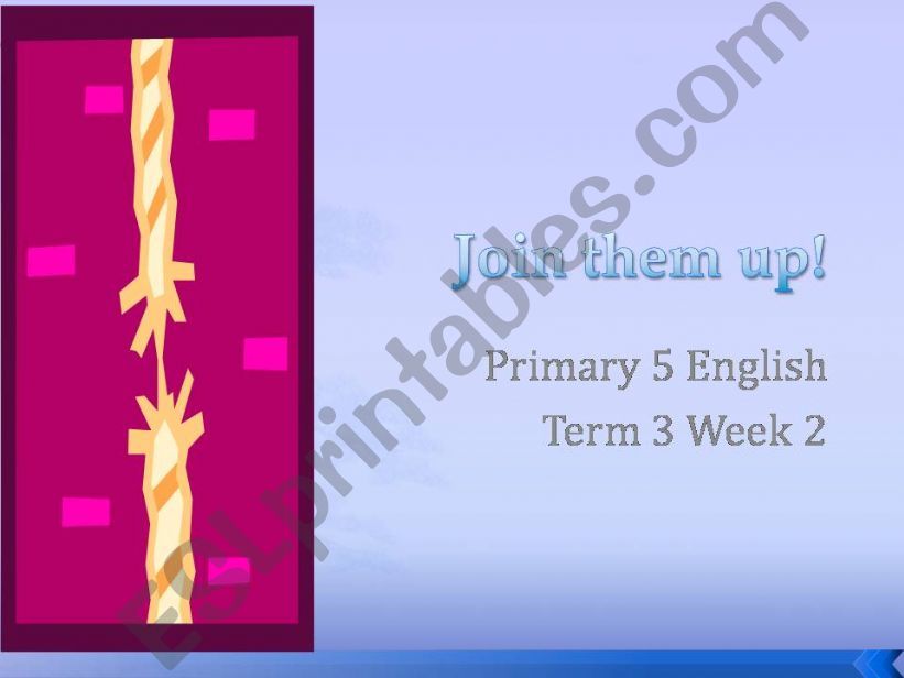 ESL - English PowerPoints: Synthesis and Transformation