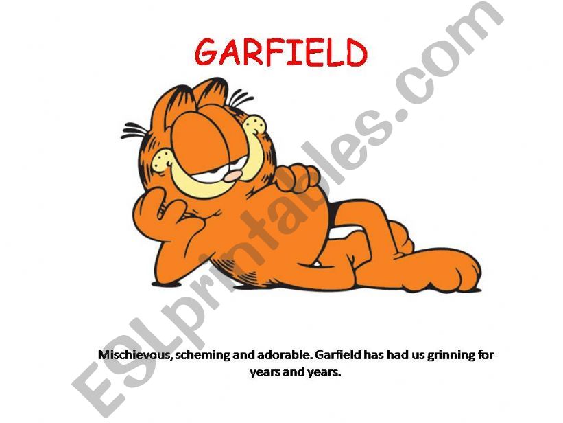 Famous Orange Cartoon Characters