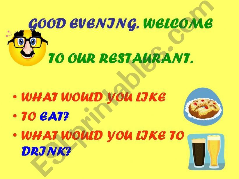 ESL - English PowerPoints: GOOD EVENING