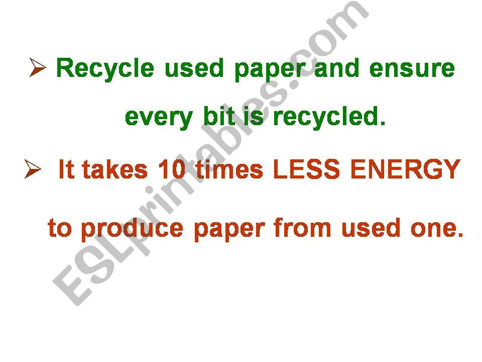 ESL - English PowerPoints: Understanding conservation