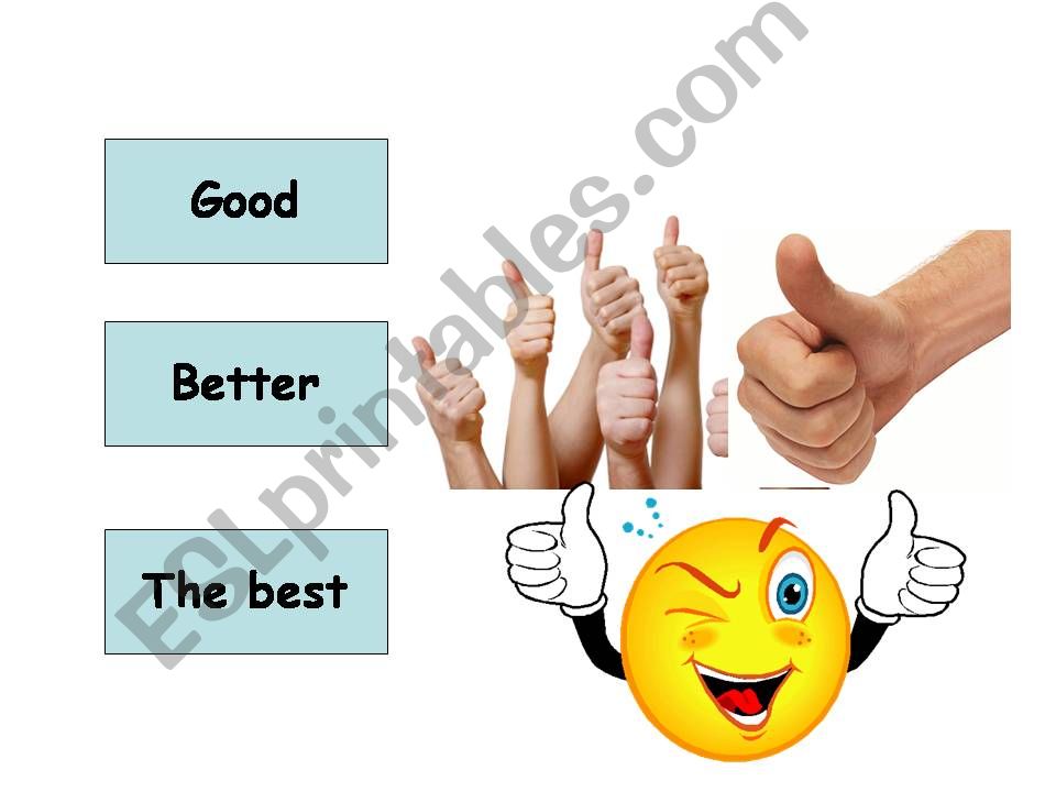 Good Better Best Clipart