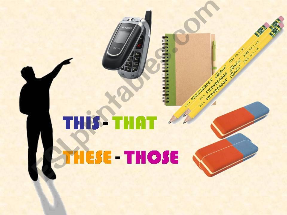 ESL - English PowerPoints: This That These Those