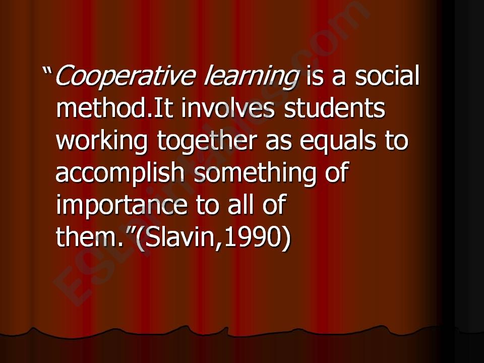 Cooperative Learning Quotes