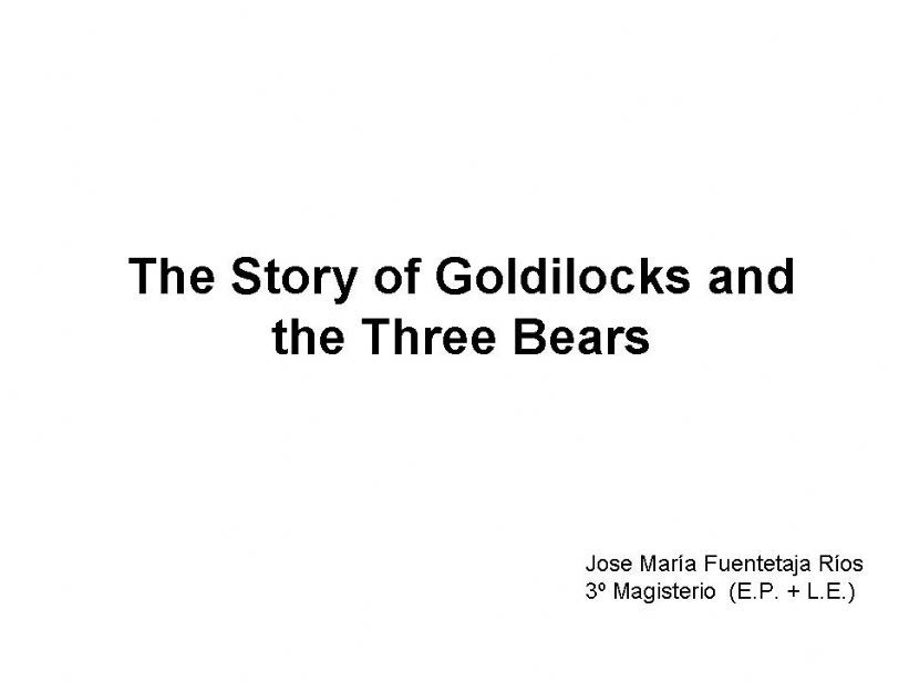 ESL - English PowerPoints: Story for childrens