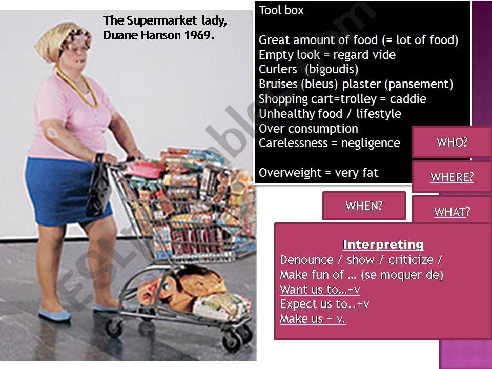 Duane Hanson Supermarket Shopper