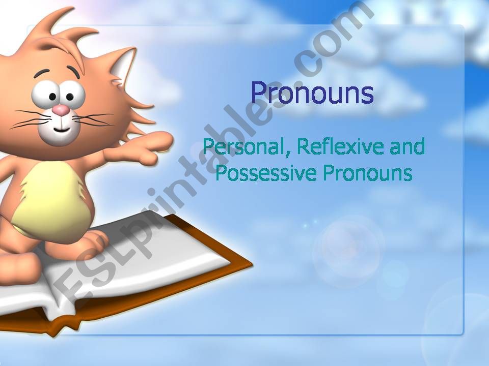 Reflexive Pronouns Powerpoint