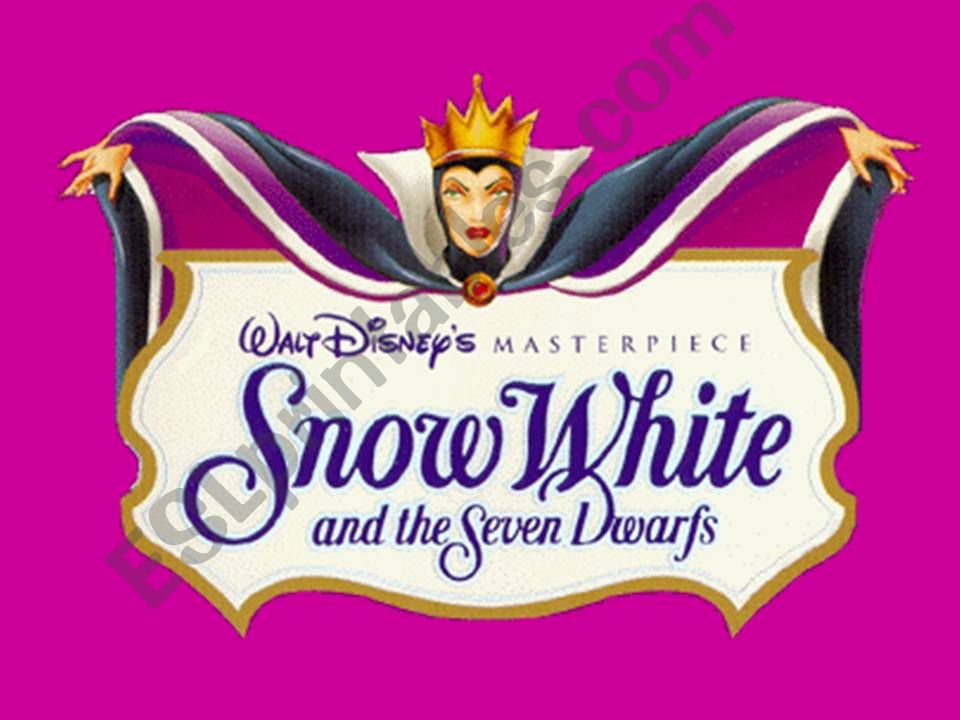 ESL - English PowerPoints: SnowWhite Story PowerPoint with Questions
