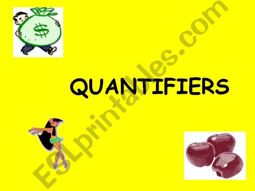 ESL - English PowerPoints: quantifiers