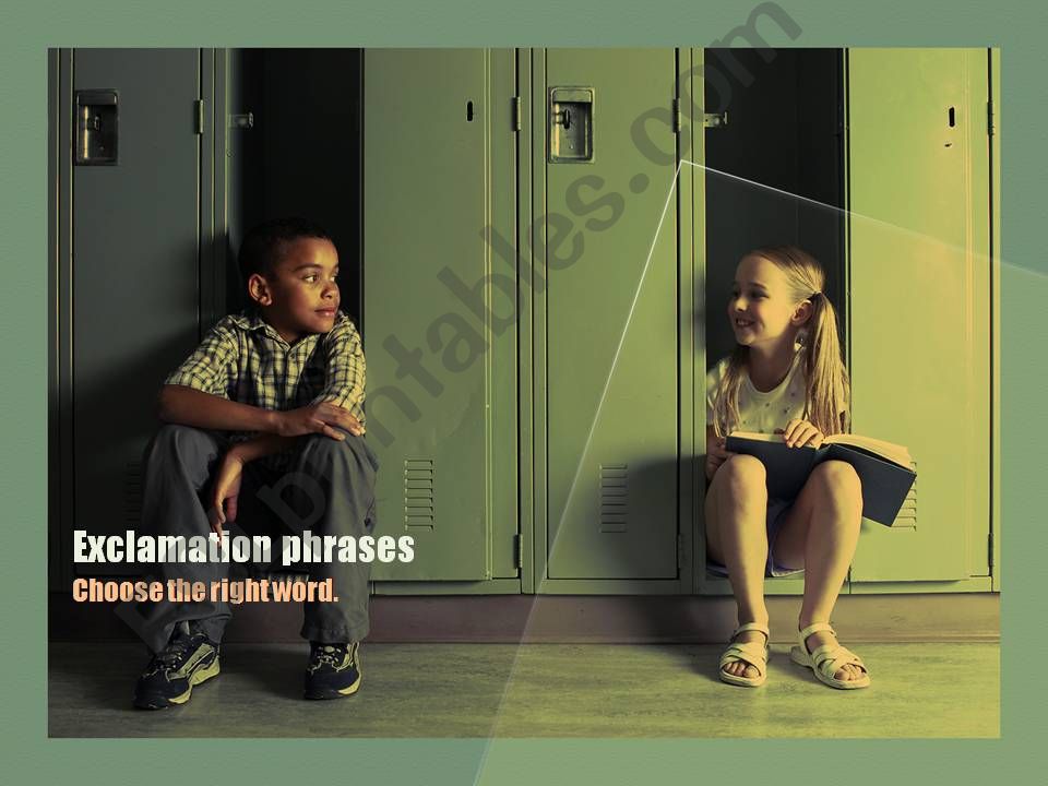 ESL - English PowerPoints: Exclamations