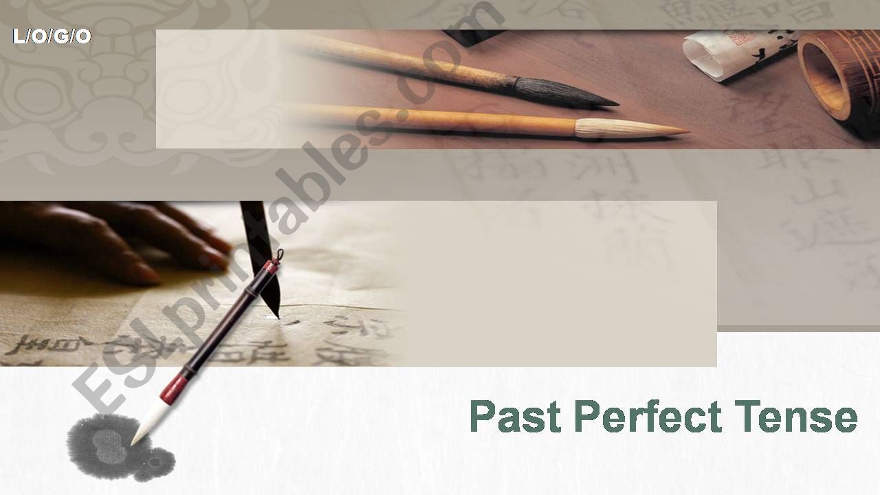 ESL - English PowerPoints: Past perfect