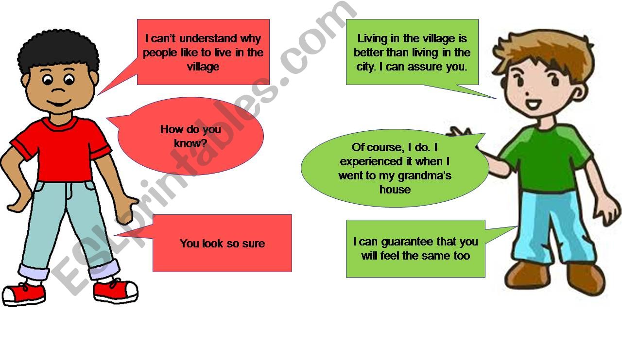 ESL - English PowerPoints: Convincing people