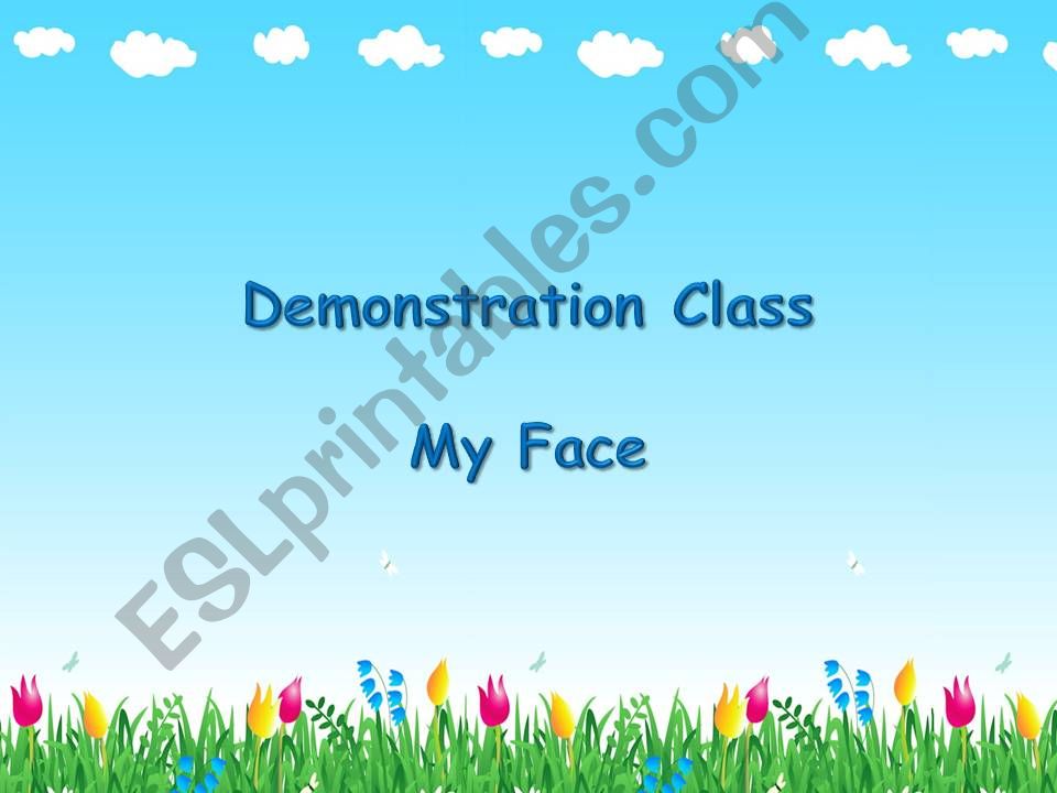 ESL - English PowerPoints: Face vocabulary