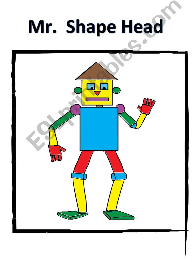 ESL - English PowerPoints: Mr. Shape Head