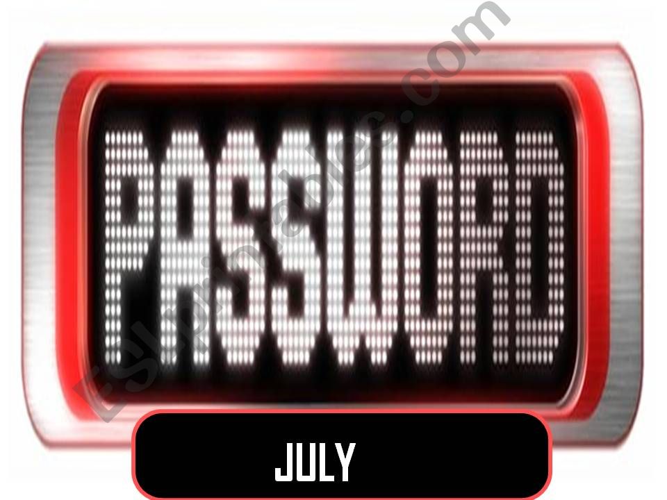 Million Dollar Password Tv