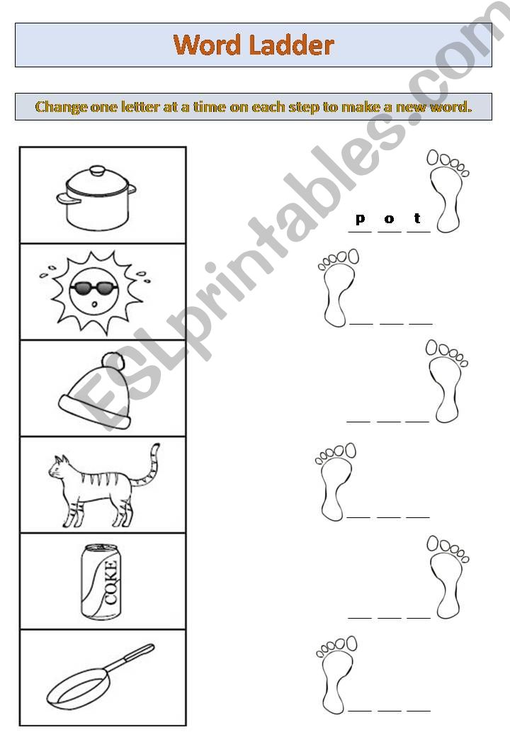 ESL - English PowerPoints: Word Ladder