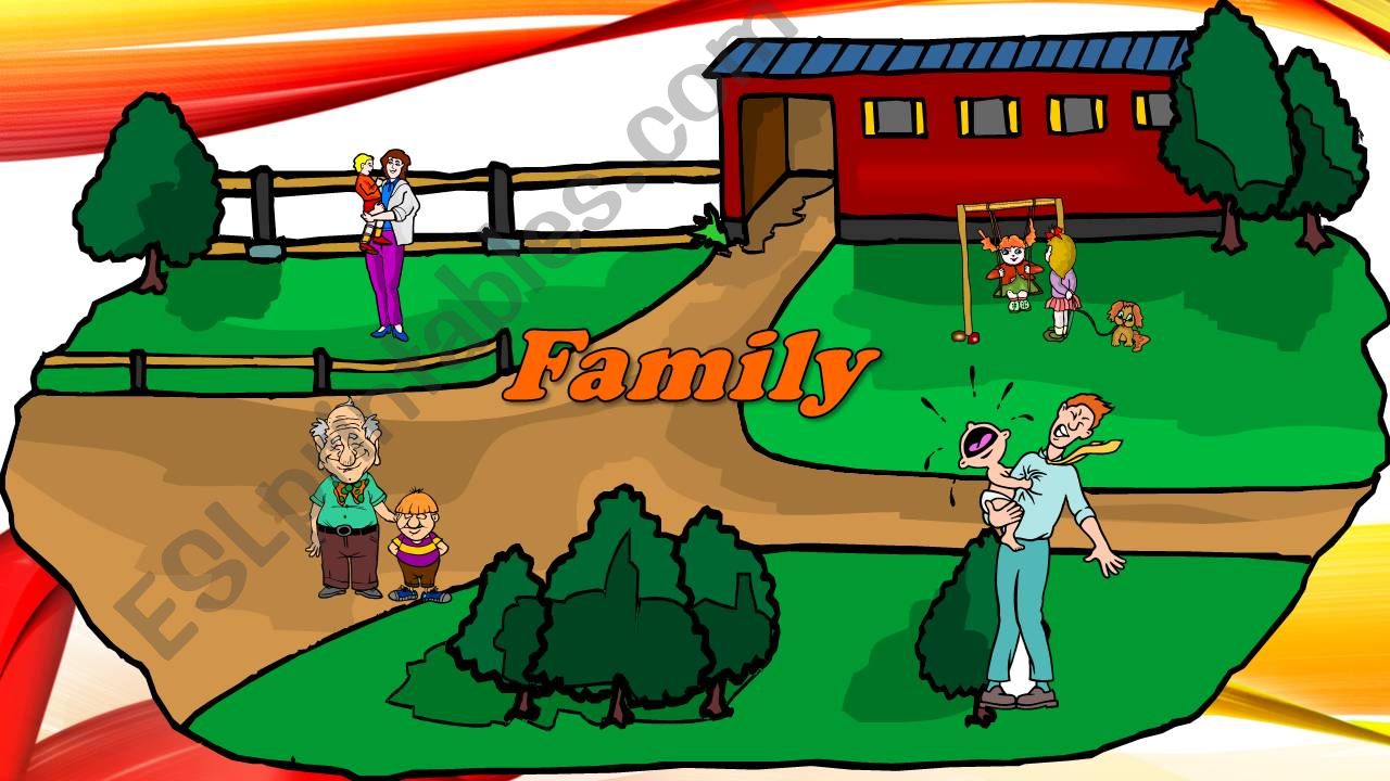 ESL - English PowerPoints: Family Members