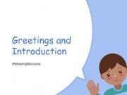 ESL - English PowerPoints: Greetings and Introduction