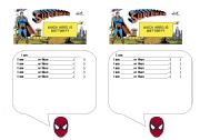 Superheroes worksheets