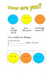 General vocabulary worksheets