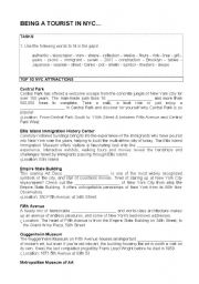 New York City worksheets