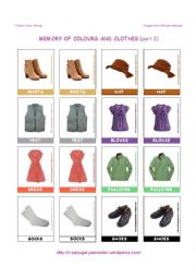 Clothes worksheets